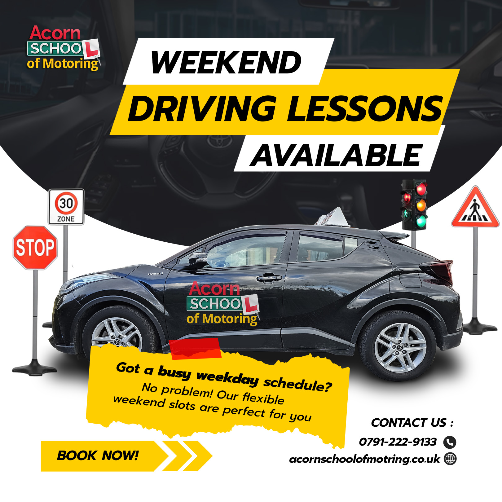 Automatic Car Driving Lessons